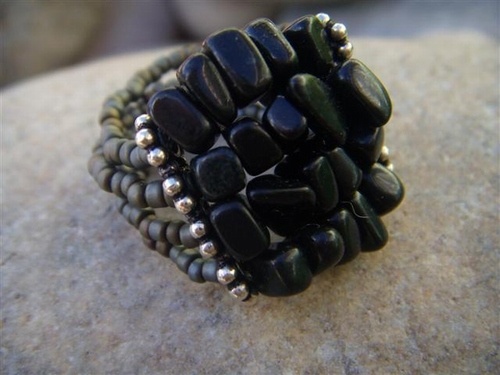 Blackstone Ring - Alissa B Custom Gemstone Jewelry